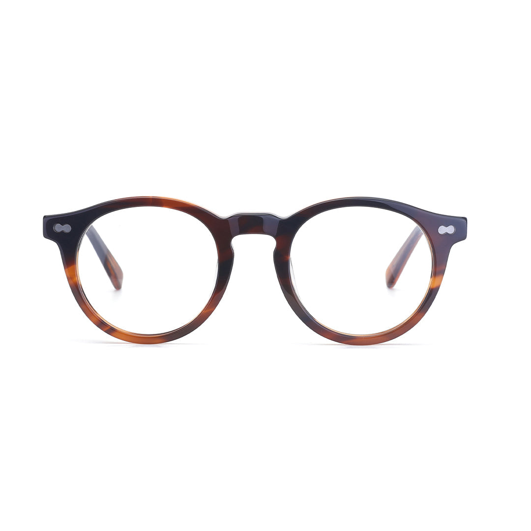 MANCHESTER Round Acetate Glasses | GOODLUUK